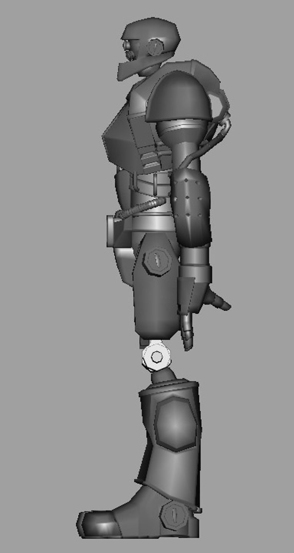 Robot Sentinel Mech 3d Model