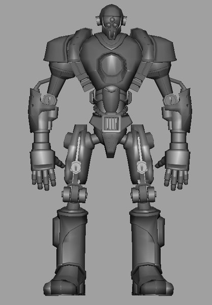 robot sentinel mech 3d model