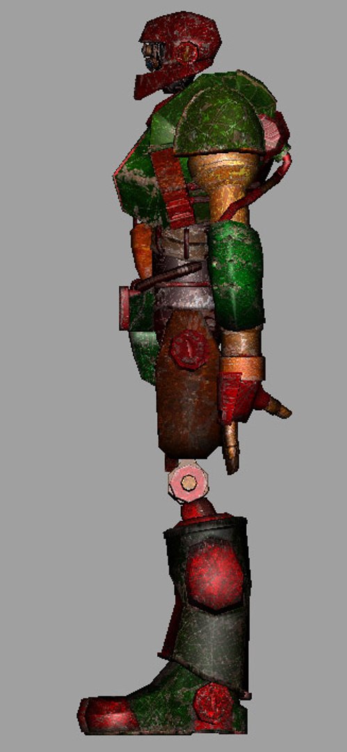 Robot Sentinel Mech 3d Model