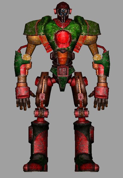 robot sentinel mech 3d model