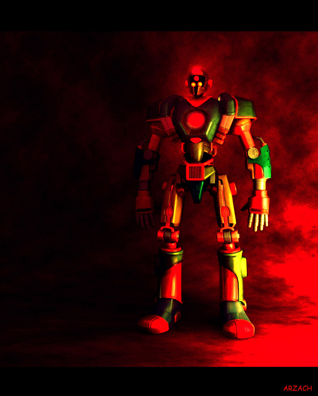 robot sentinel mech 3d model