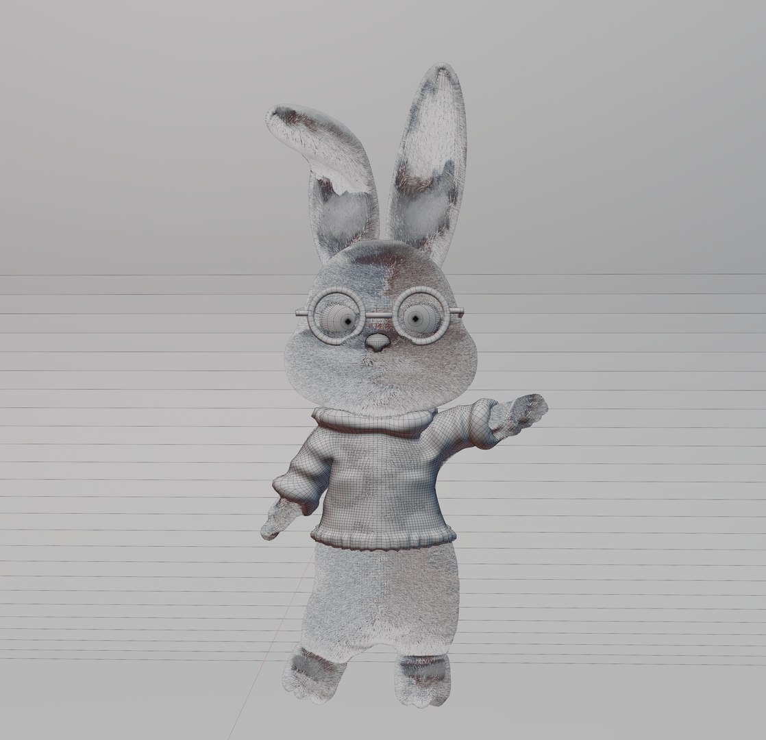3D Model Bunny - TurboSquid 2111486