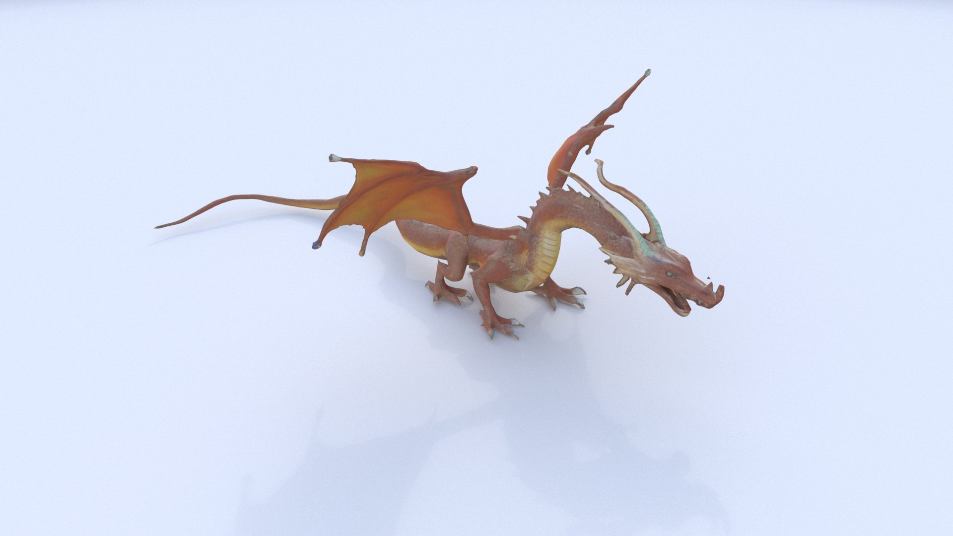 Lindworm Dragon 3D Model - TurboSquid 2333983