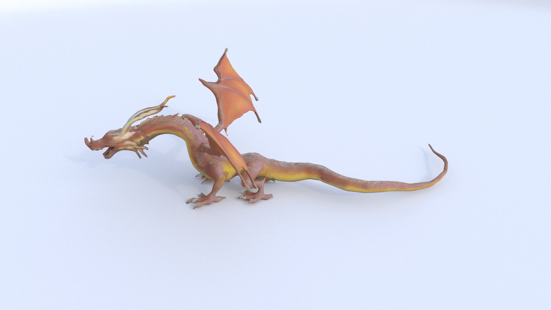 Lindworm Dragon 3D Model - TurboSquid 2333983