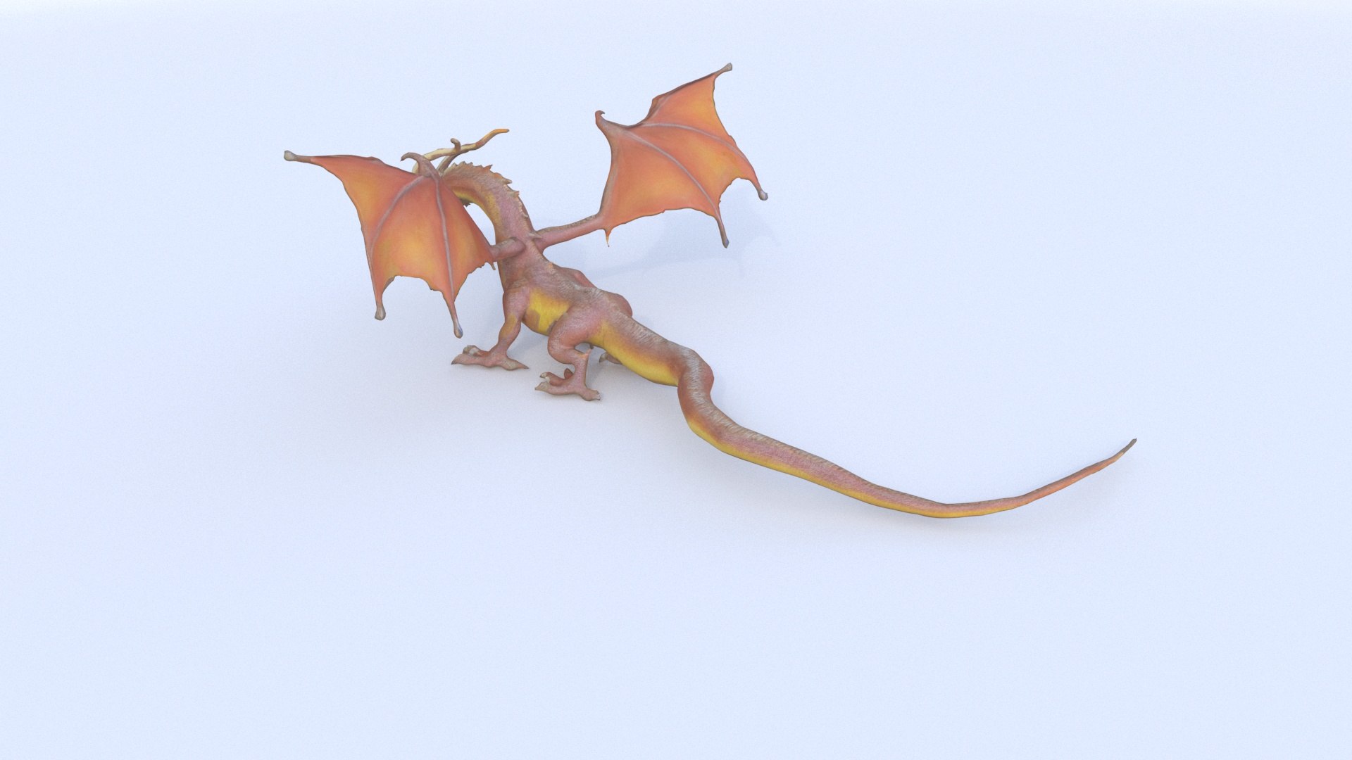 Lindworm Dragon 3D Model - TurboSquid 2333983