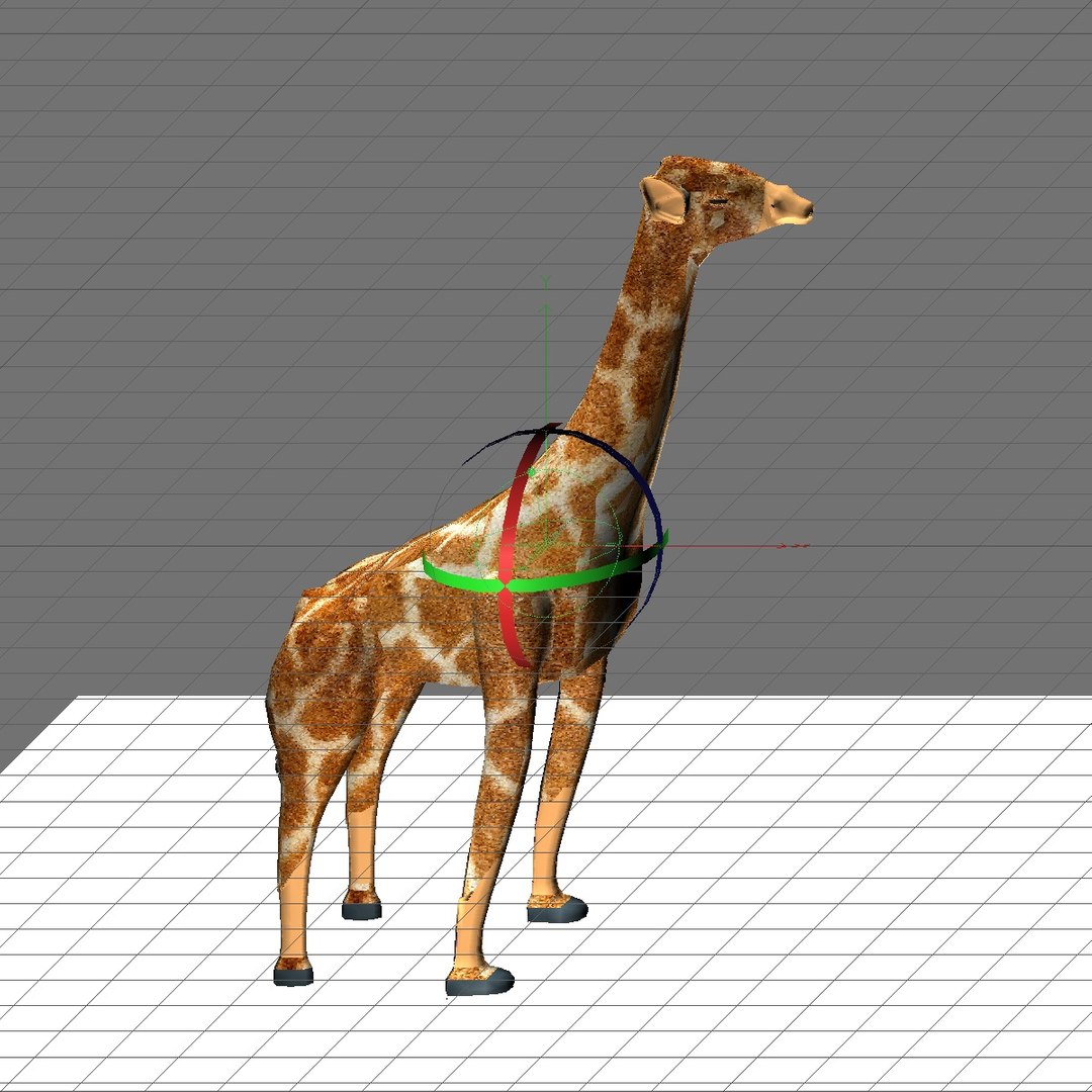 Giraffe 3d Model