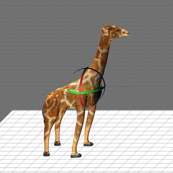 giraffe 3d model