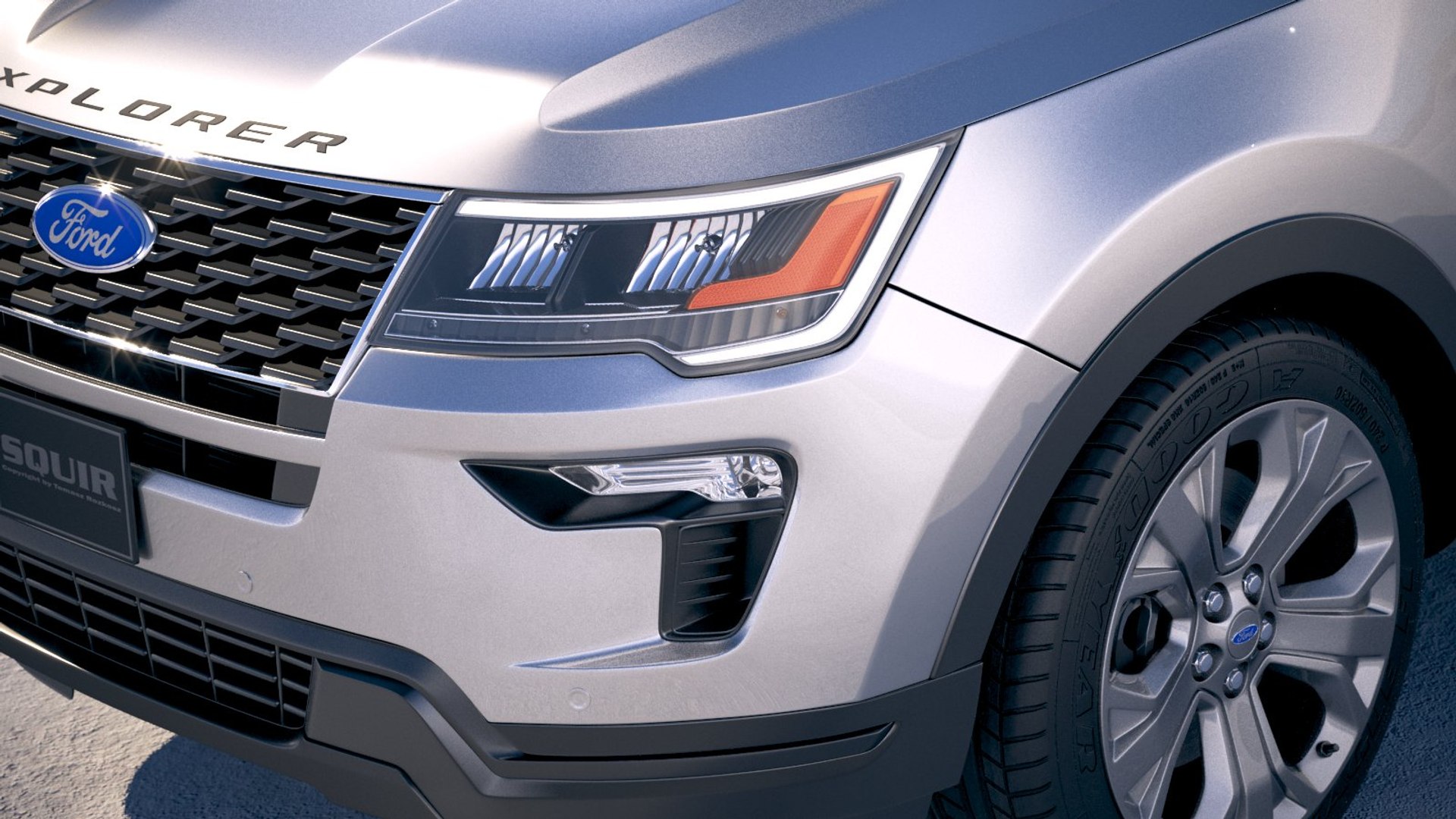 Explorer 2018 3D Model - TurboSquid 1296018