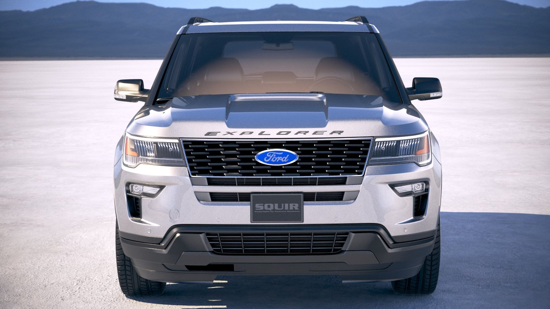 Explorer 2018 3D Model - TurboSquid 1296018