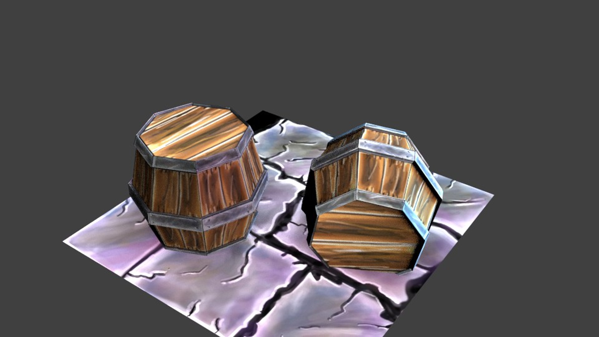 Barrel Assets Model - TurboSquid 1446963
