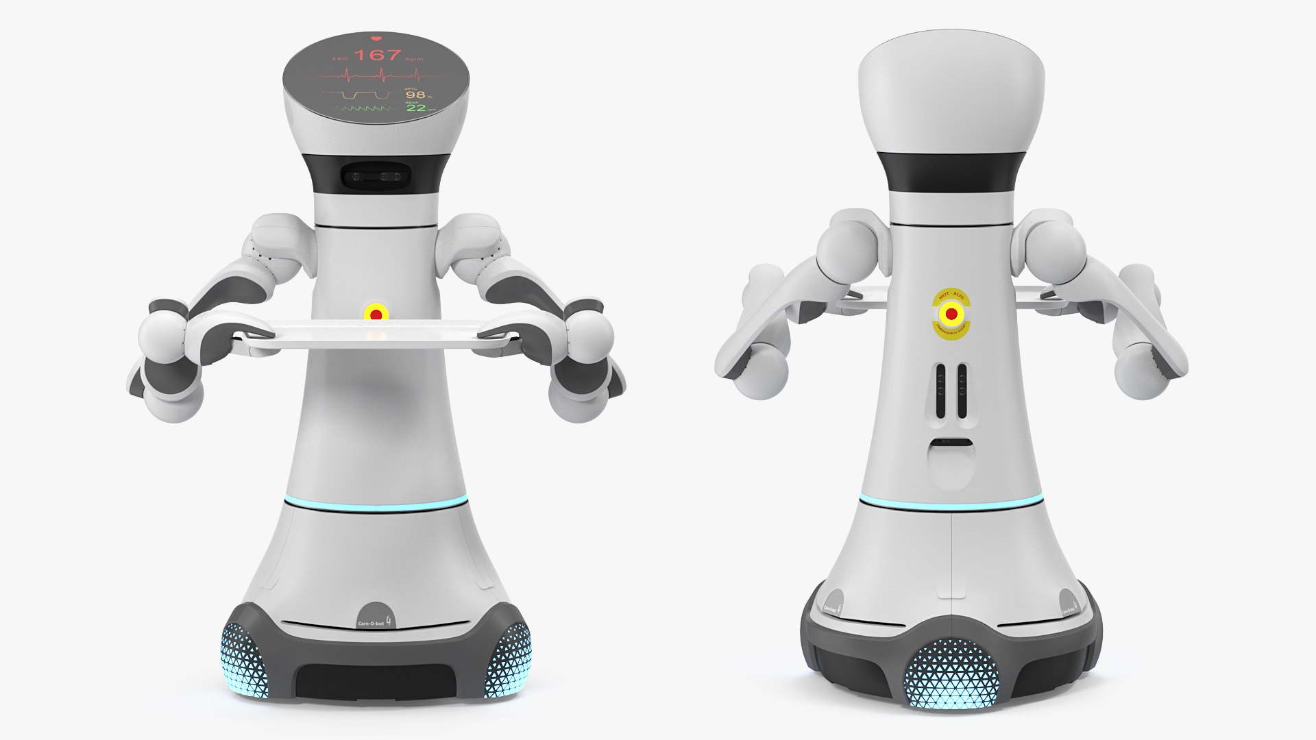 3D care-o-bot 4 medical tray model - TurboSquid 1604510