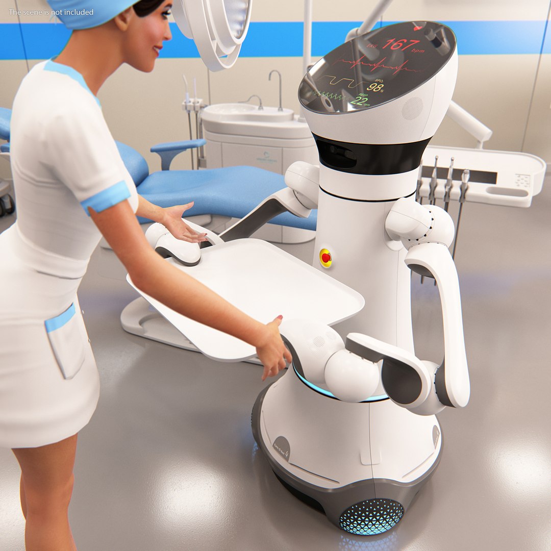 3D care-o-bot 4 medical tray model - TurboSquid 1604510