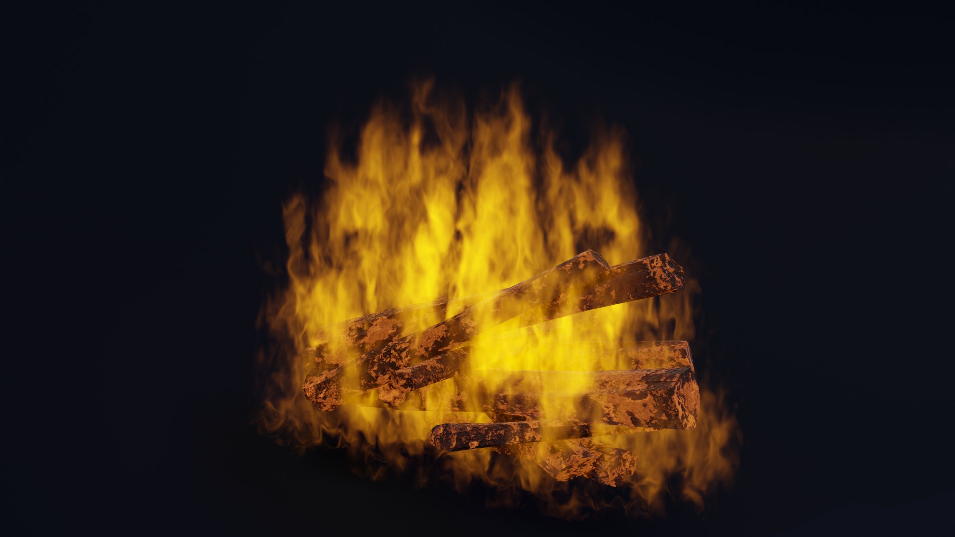 Bonfire 3D - TurboSquid 1816423