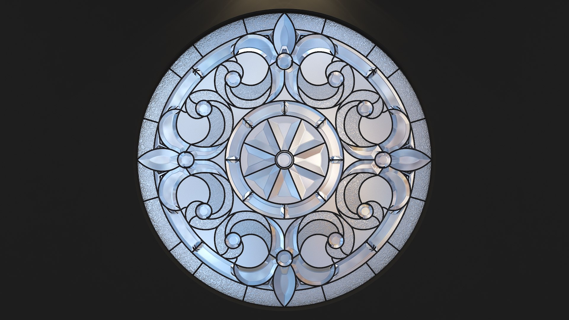 3D Model Stained-glass Window - TurboSquid 1752460