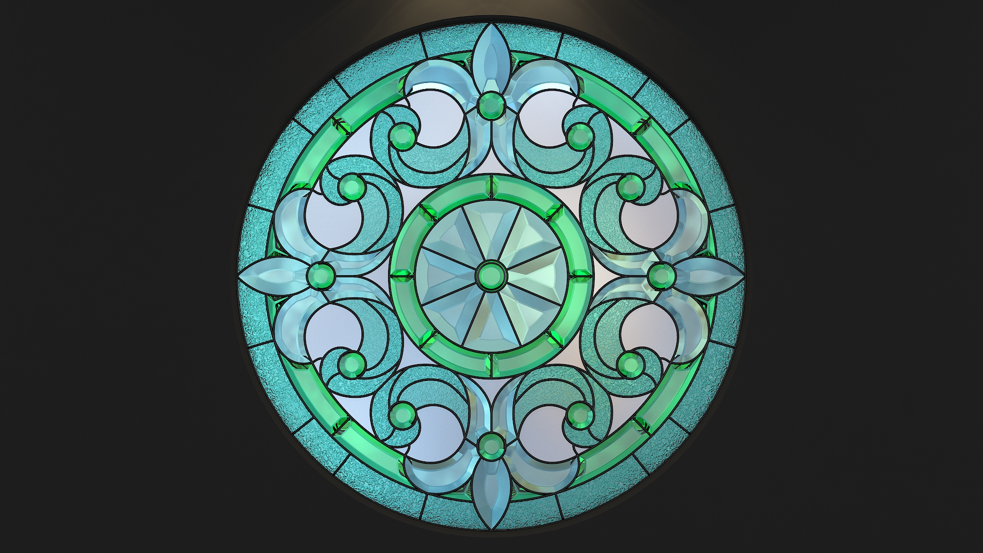 3D model Stained-glass window - TurboSquid 1752460