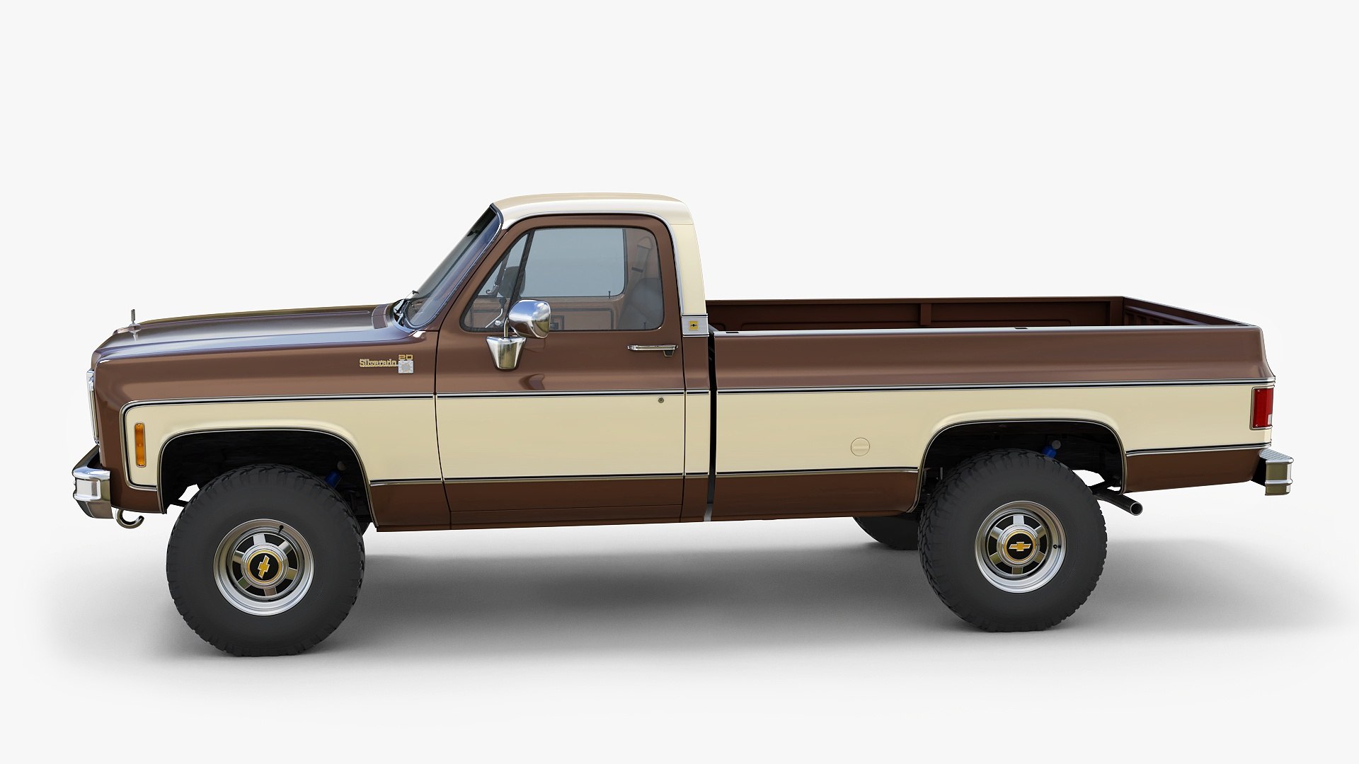 1978 Chevrolet Pickup K20 Model - TurboSquid 1799009