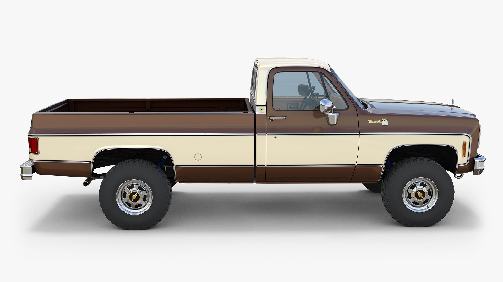 1978 Chevrolet Pickup K20 Model - TurboSquid 1799009