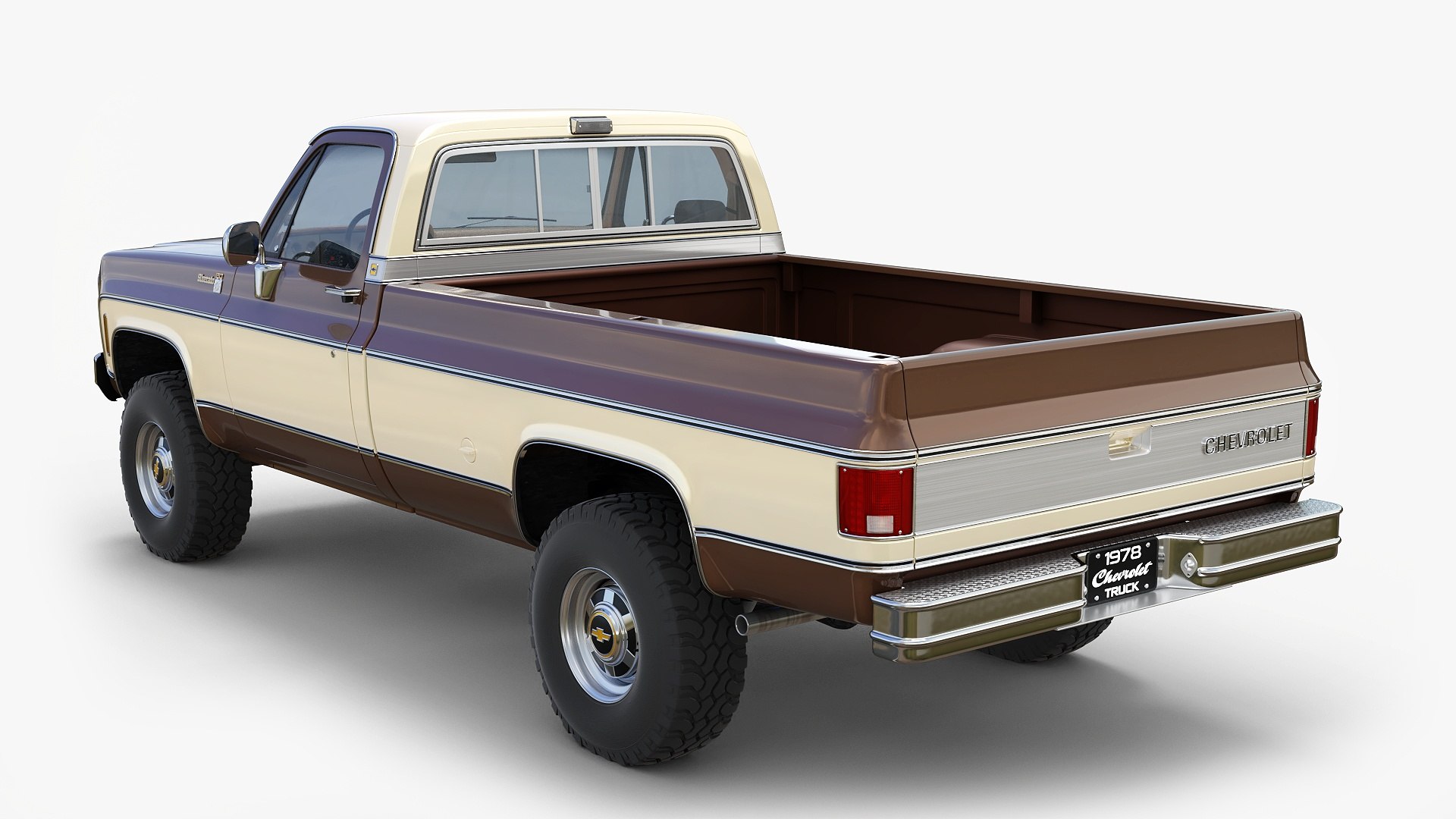 1978 Chevrolet Pickup K20 Model - TurboSquid 1799009