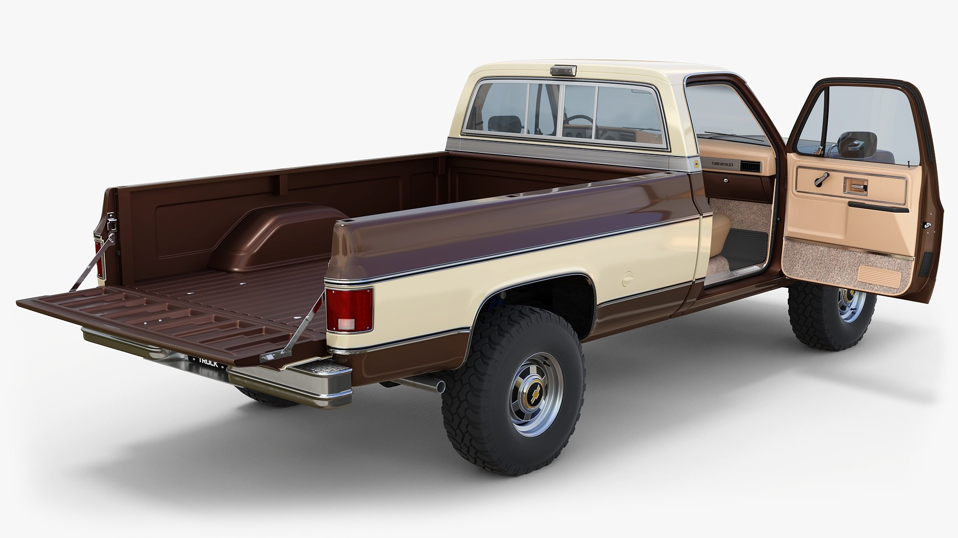 1978 Chevrolet Pickup K20 Model - TurboSquid 1799009