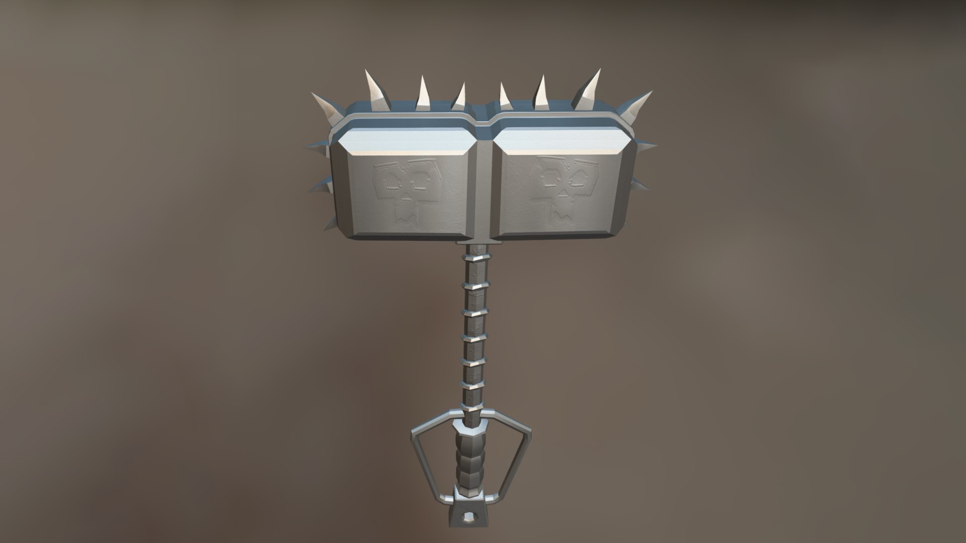 3D Weapon Hammer Stylized - TurboSquid 2090657