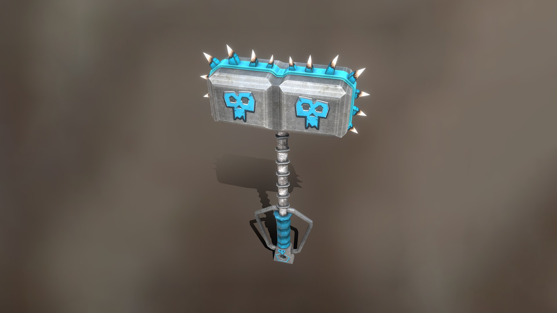 3D Weapon Hammer Stylized - TurboSquid 2090657