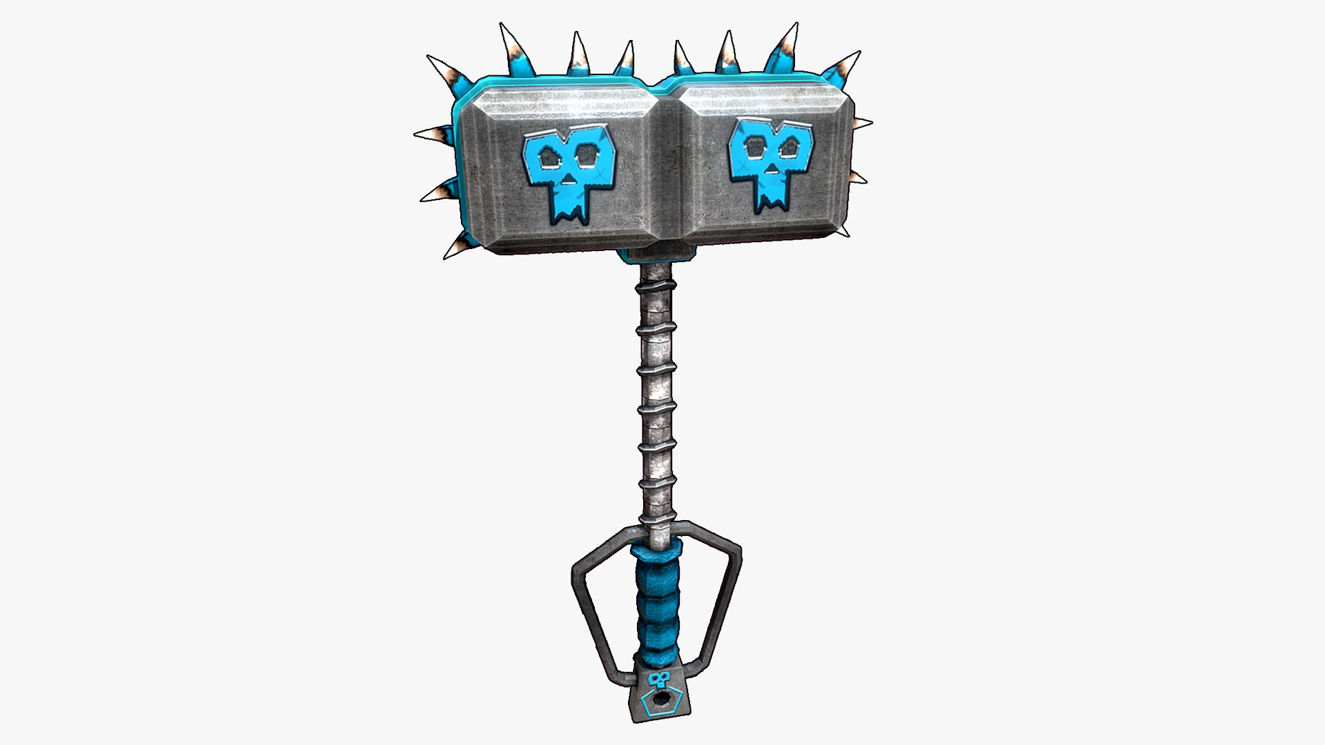3D Weapon Hammer Stylized - TurboSquid 2090657