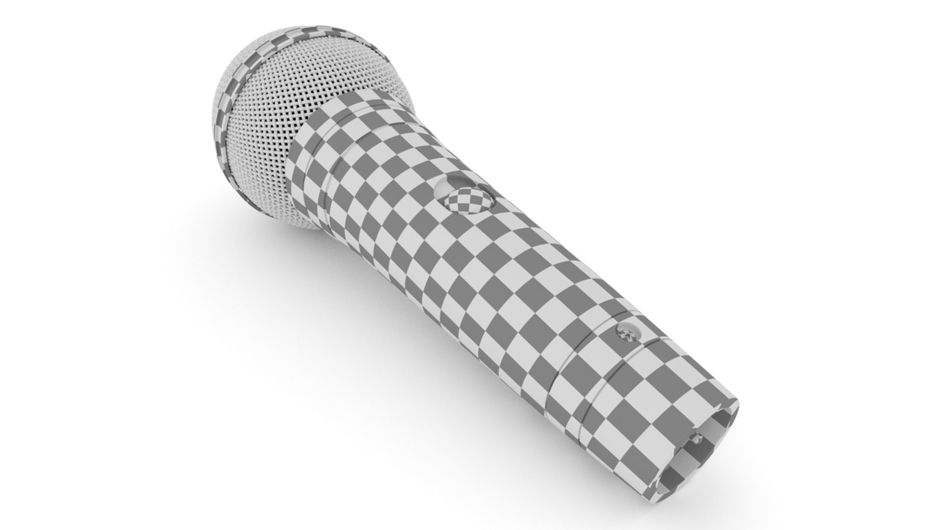 3D Model Microphone Blender V-multi - TurboSquid 1440532