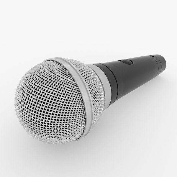 modelo 3d Micrófono - TurboSquid 1440532