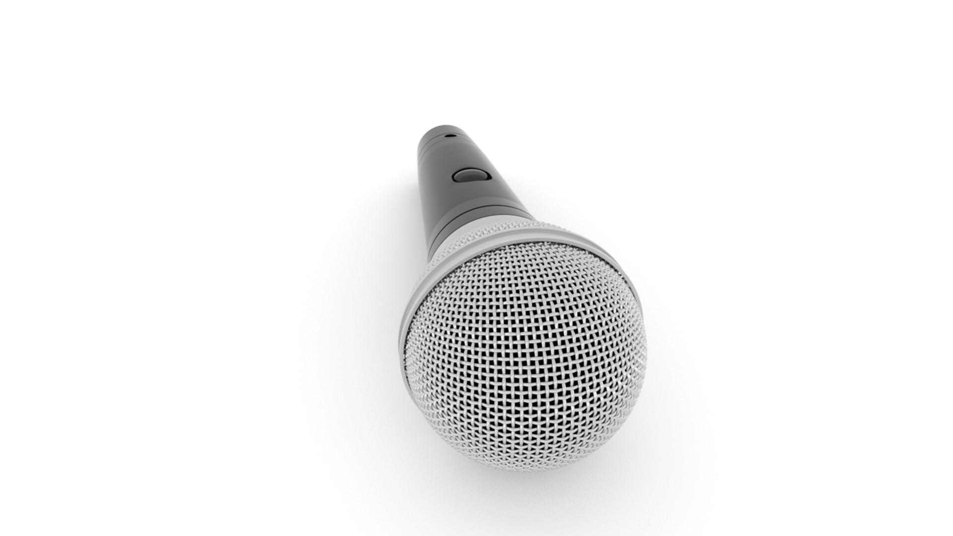 3D Model Microphone Blender V-multi - TurboSquid 1440532
