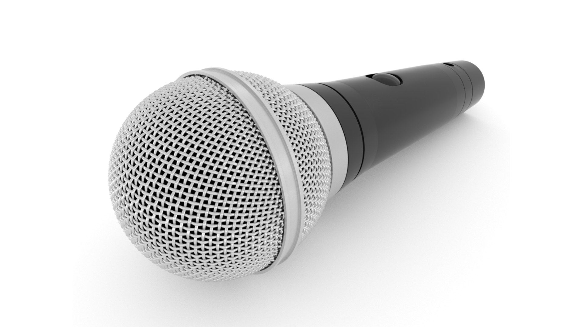 3D Model Microphone Blender V-multi - TurboSquid 1440532