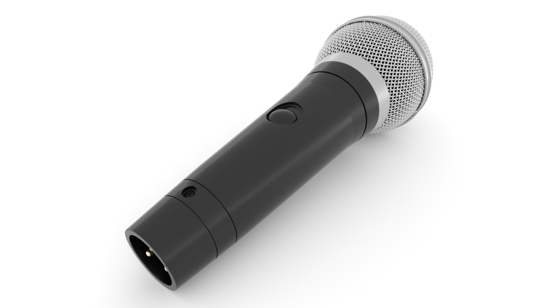 3D Model Microphone Blender V-multi - TurboSquid 1440532