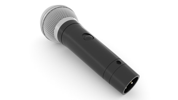 3D model microphone blender v-multi - TurboSquid 1440532