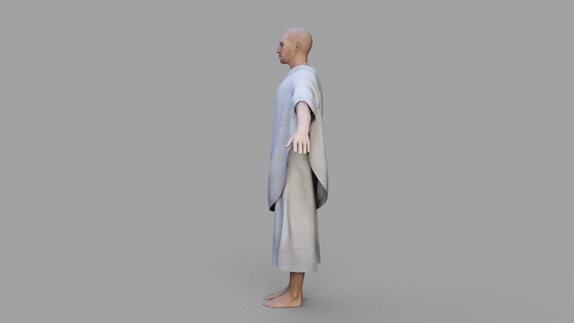 Hajj Character Rigged Cloth 3D Model - TurboSquid 1337510