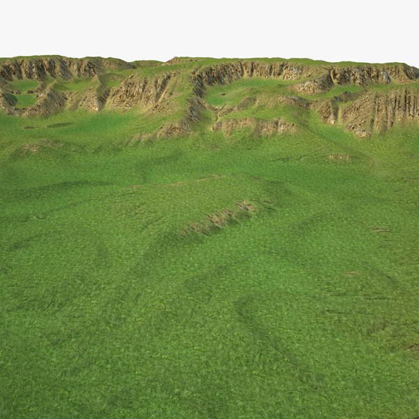 3d terrain model