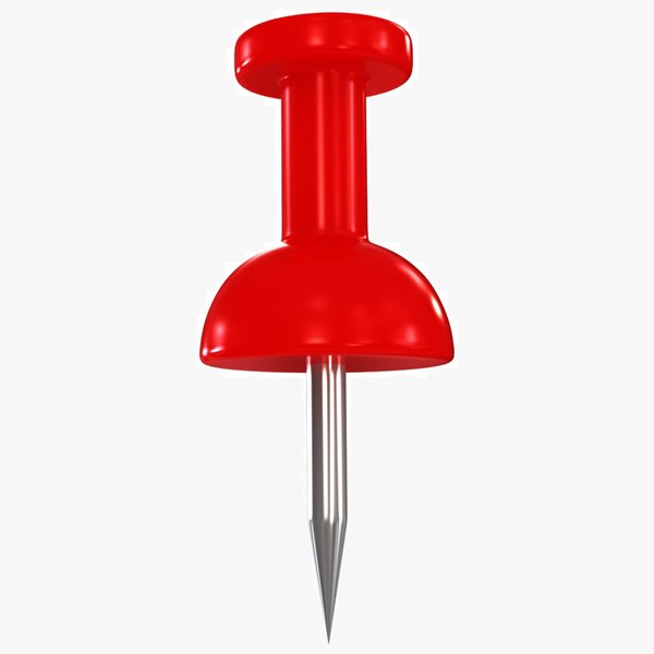 modelo 3d Pin Red - TurboSquid 2001267