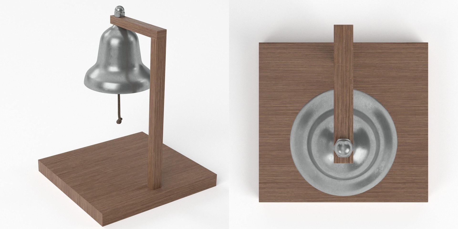 3D Model Table Boxing Bell - TurboSquid 1570049