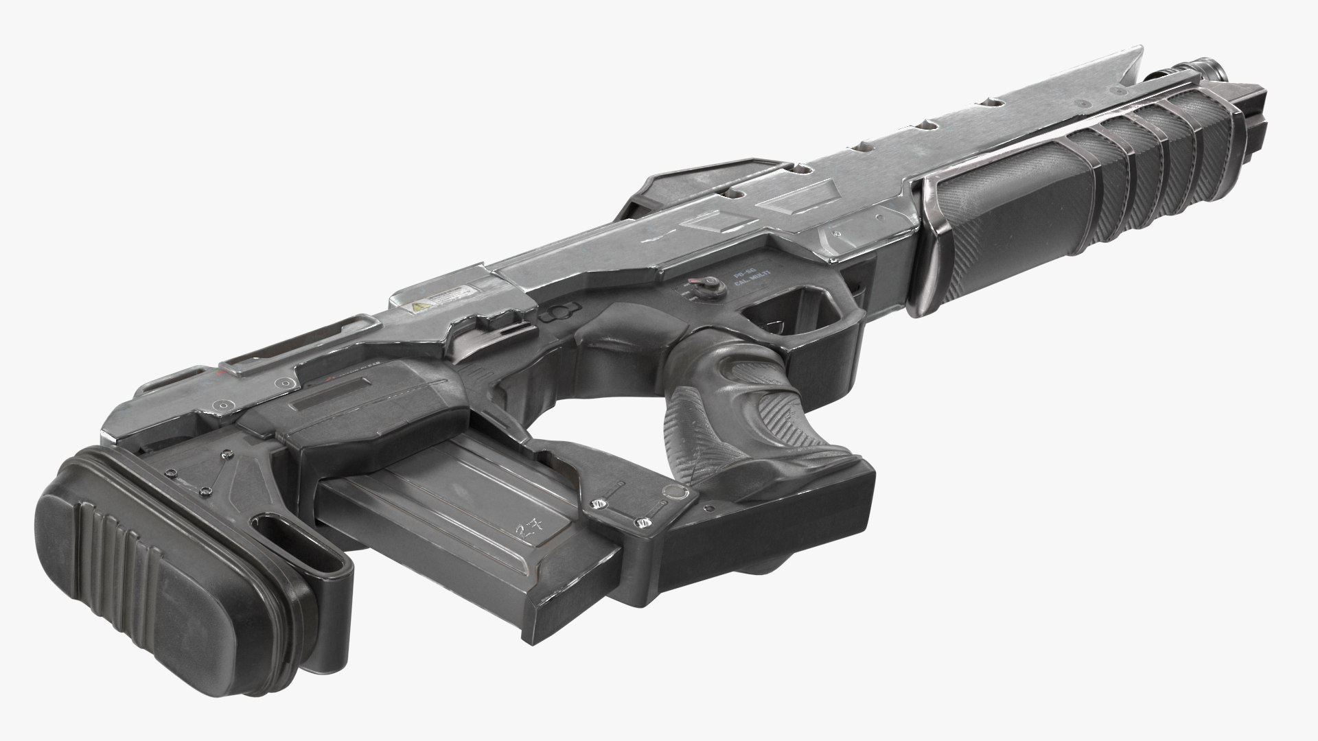 Sci-Fi Weapon 3D model - TurboSquid 2158216