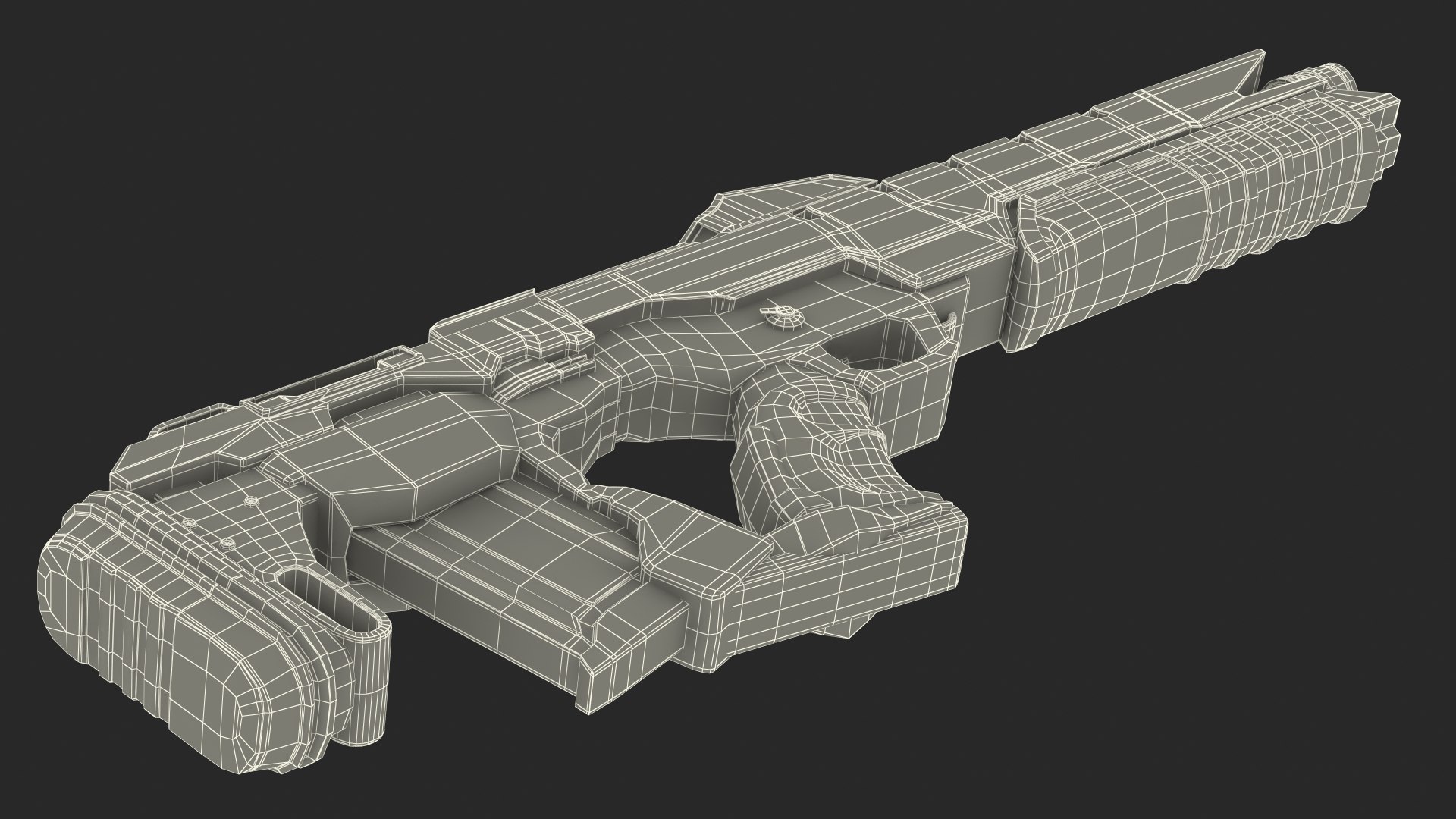 Sci-Fi Weapon 3D model - TurboSquid 2158216