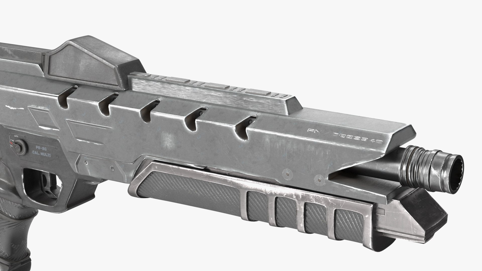 Sci-Fi Weapon 3D model - TurboSquid 2158216