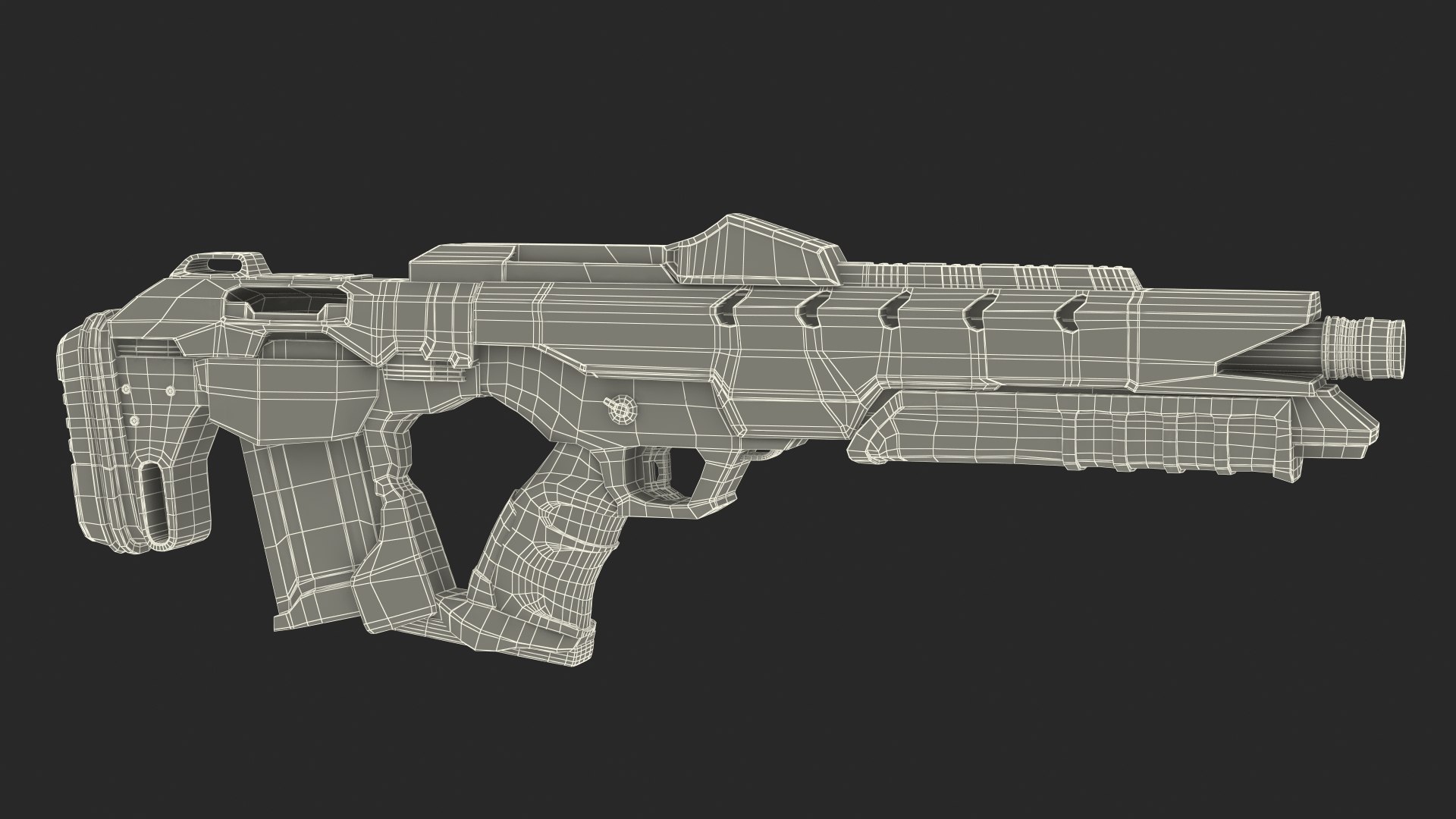 Sci-Fi Weapon 3D model - TurboSquid 2158216