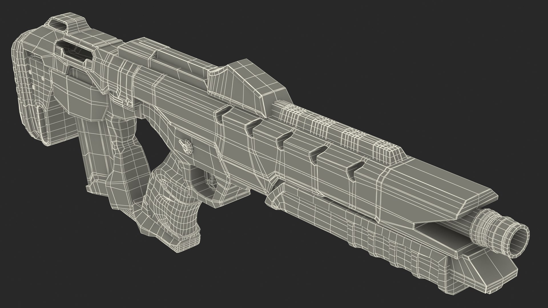 Sci-Fi Weapon 3D model - TurboSquid 2158216