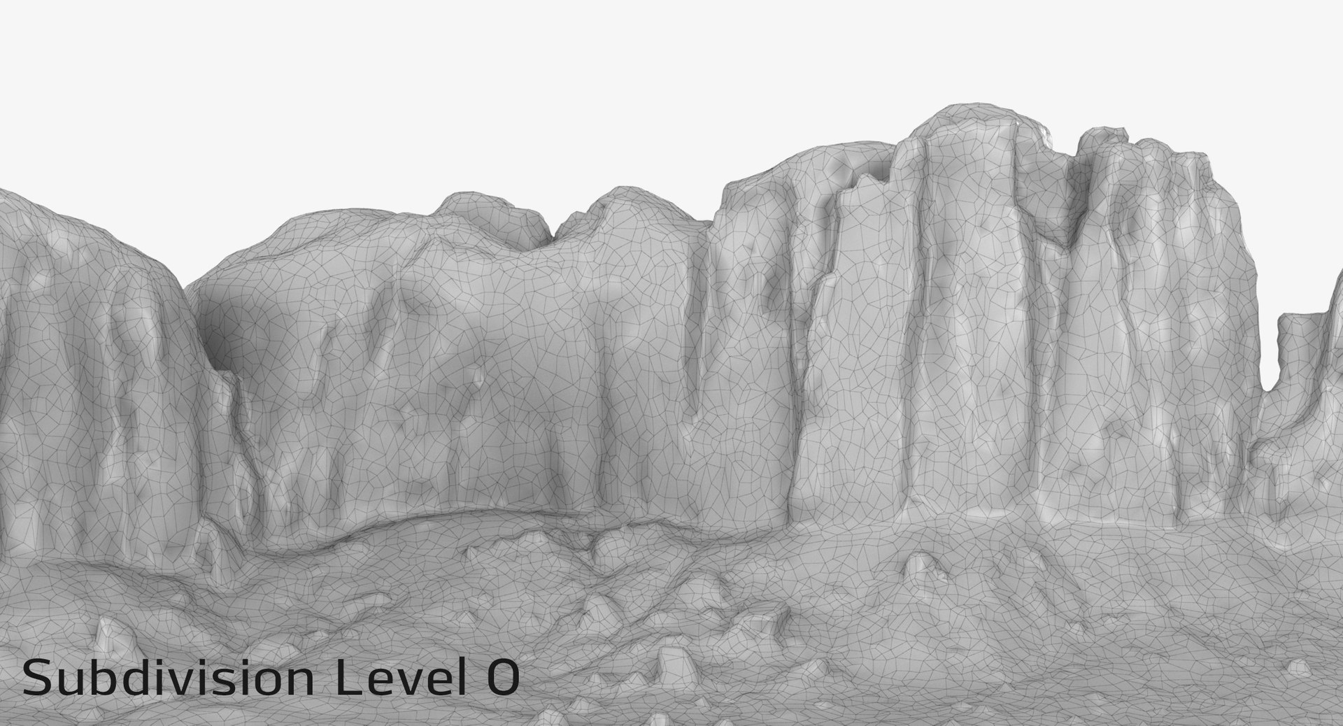 Butte Sandstone 20 3D Model - TurboSquid 2327885