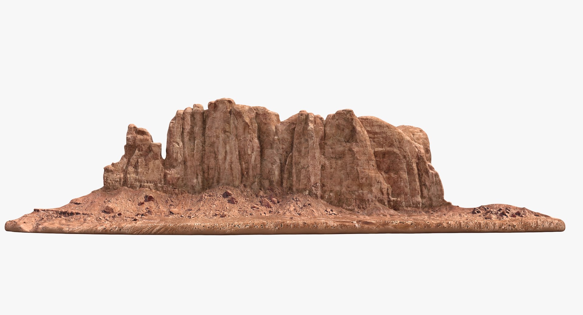 Butte Sandstone 20 3D Model - TurboSquid 2327885
