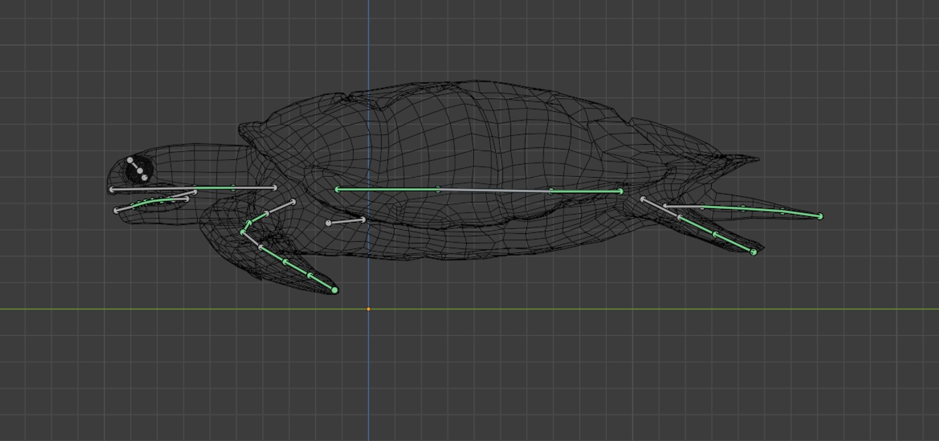 3D Sea Turtle Animated Model - TurboSquid 1944537