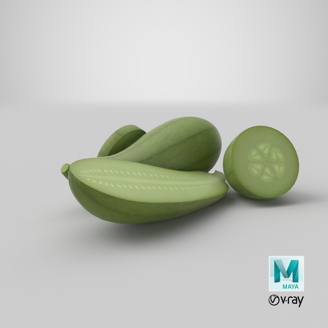 3D Cartoon Squash - TurboSquid 2077816