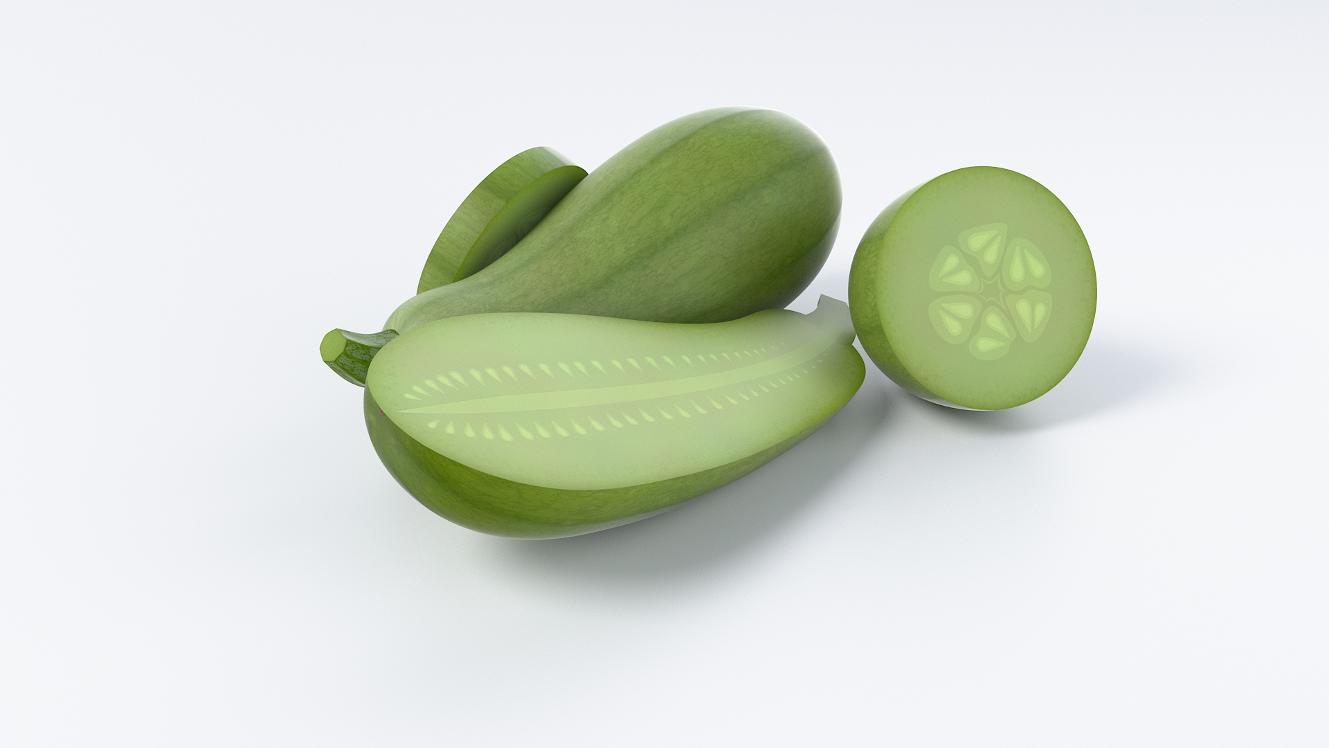 3D Cartoon Squash - TurboSquid 2077816