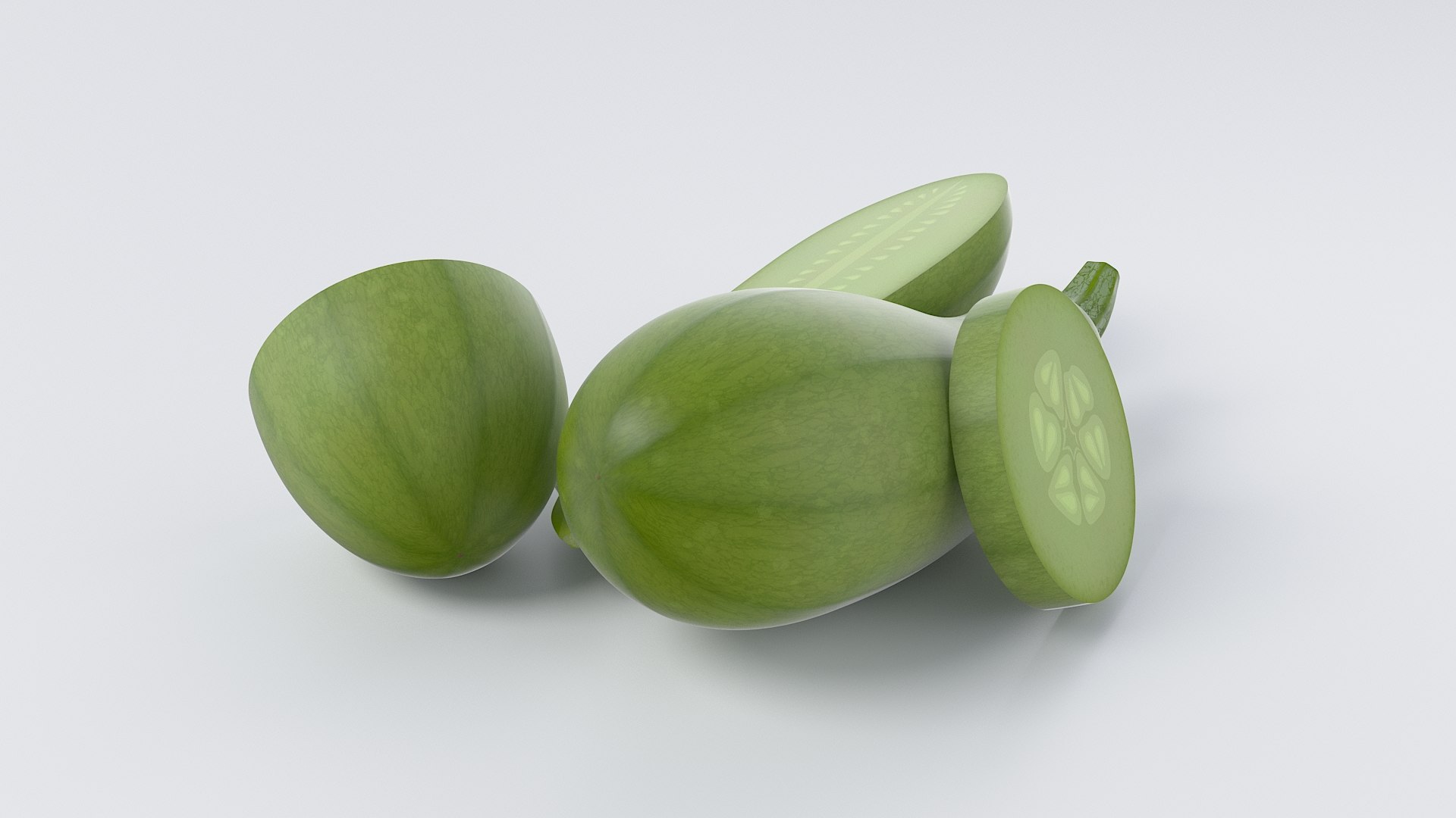 3D Cartoon Squash - TurboSquid 2077816