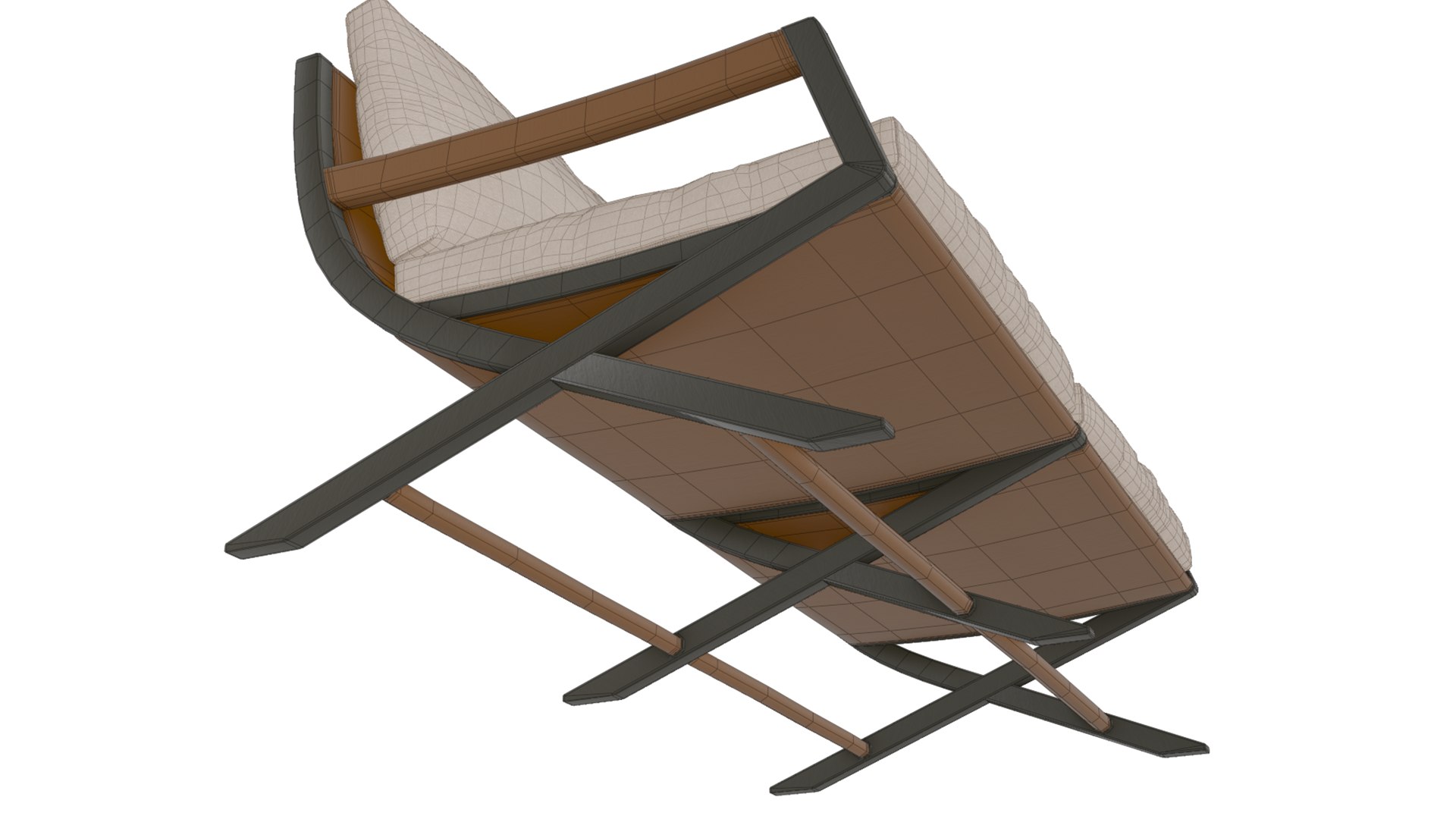 3D Flexform Emily Wood Bench Low-poly - TurboSquid 2193928