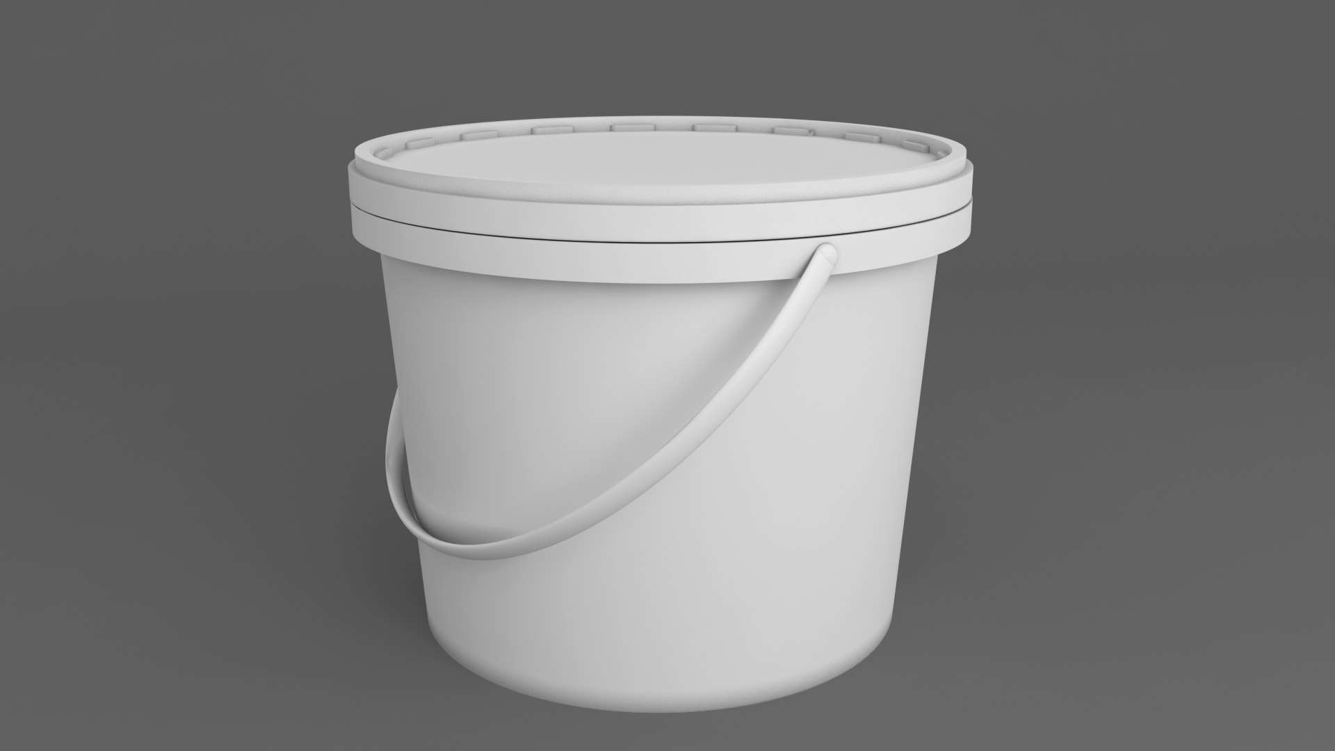 Plastic bucket 3D model - TurboSquid 1531980