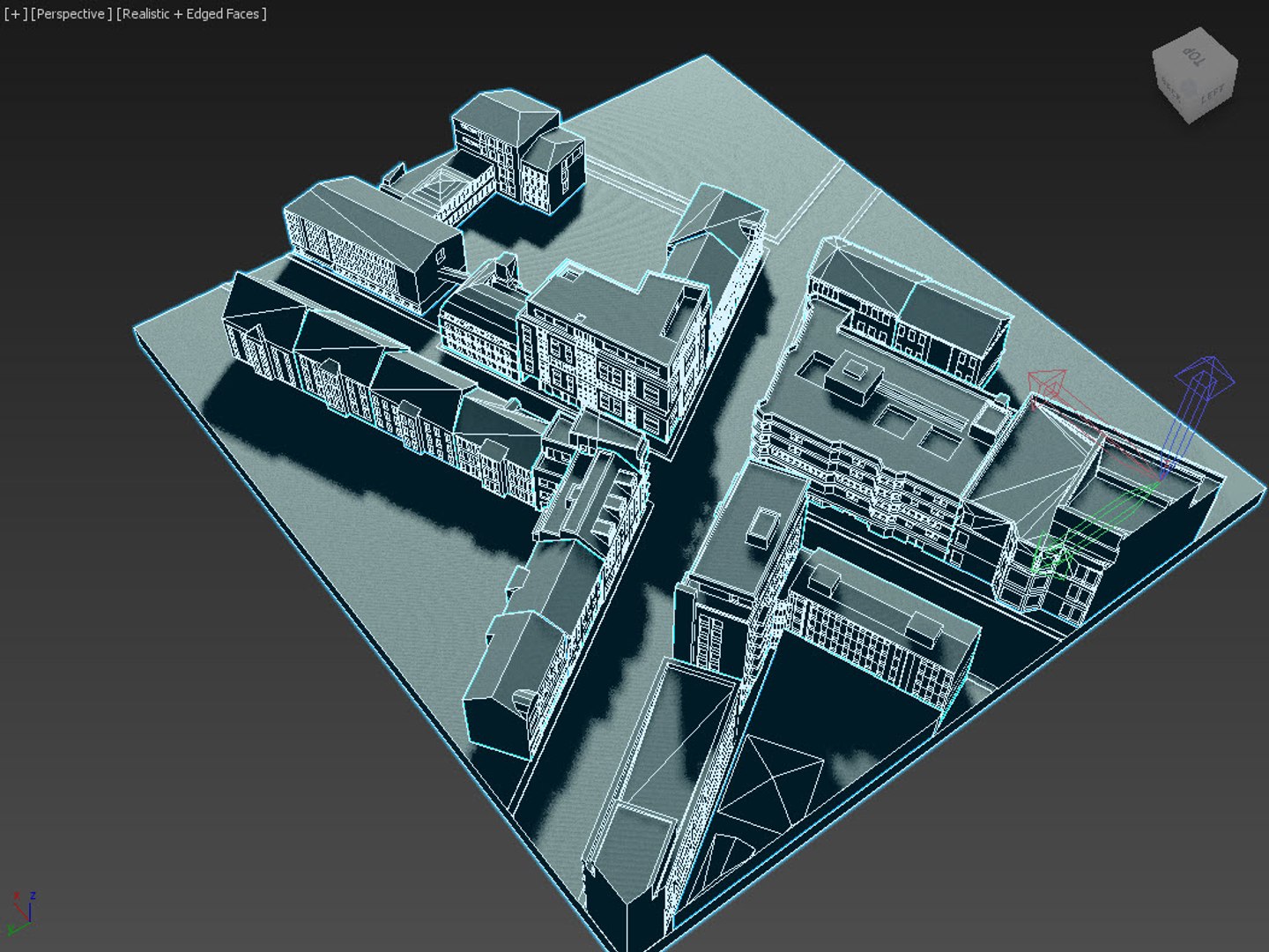 City Town 3D Model - TurboSquid 1226967